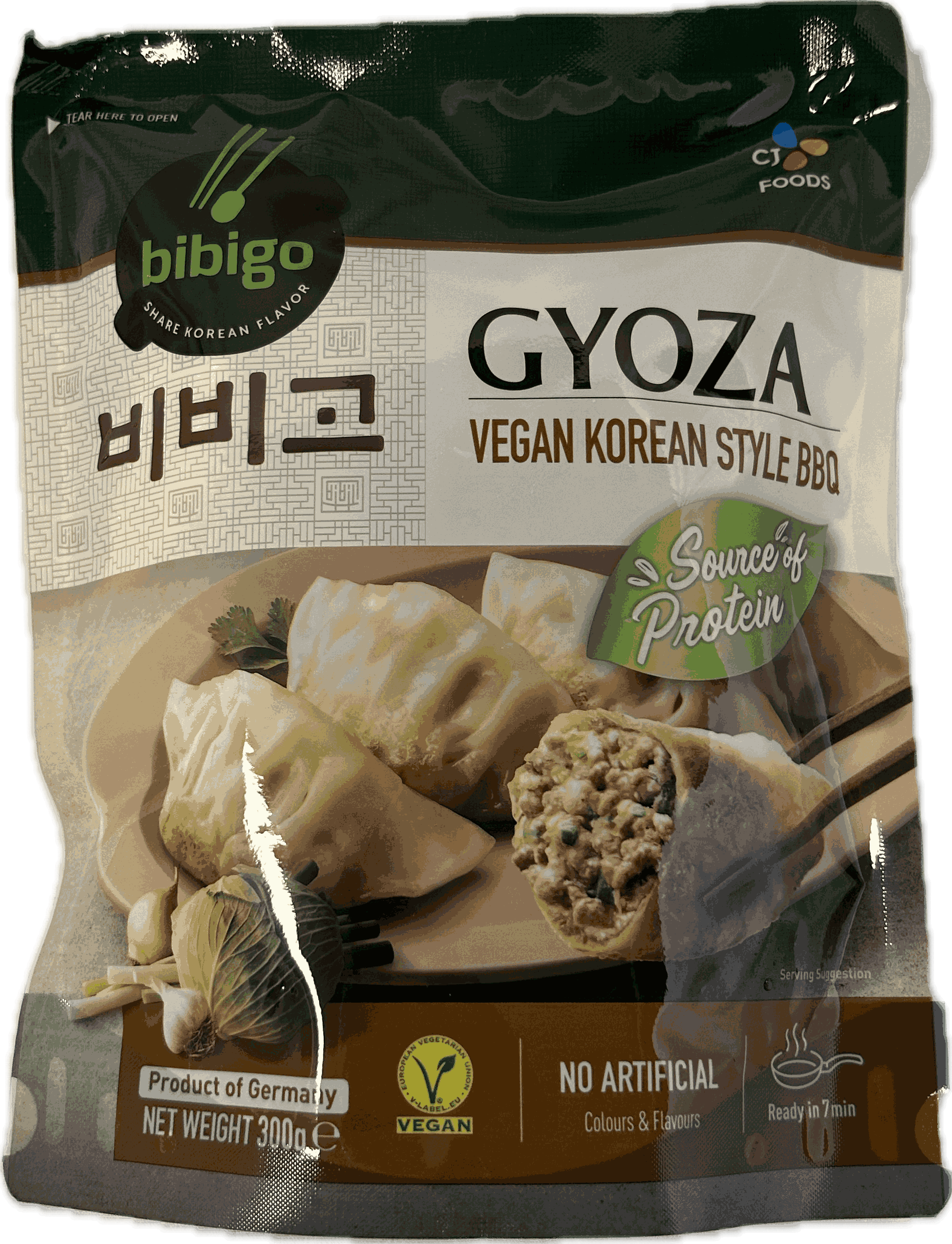 DS Gyoza Vegan Korean BBQ 15stk Bibigo 300g / 10 - Mandarinen Oslo