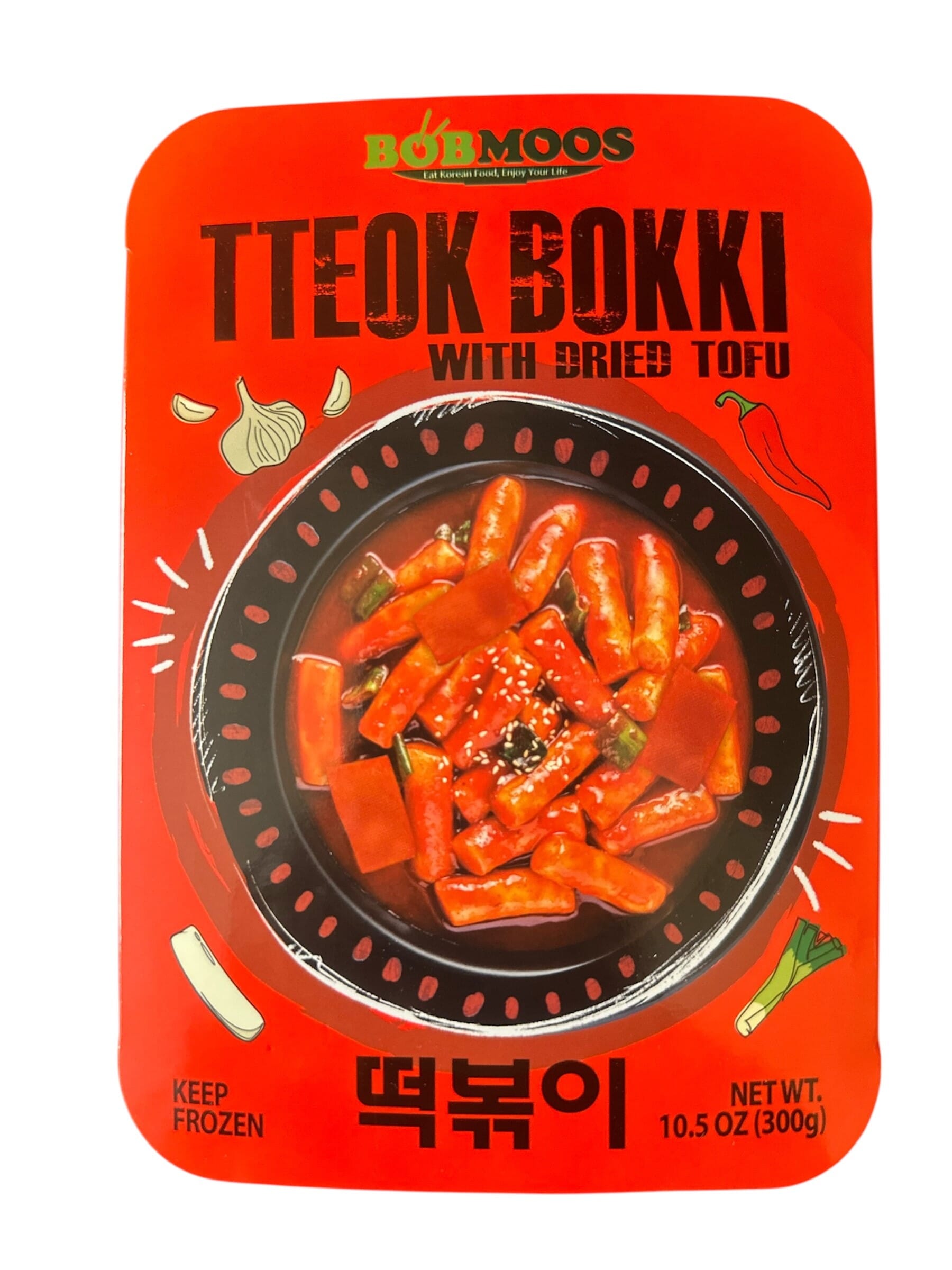 Tteokbokki spicy riskaker Bobmoo's 300g /20 - Mandarinen Oslo