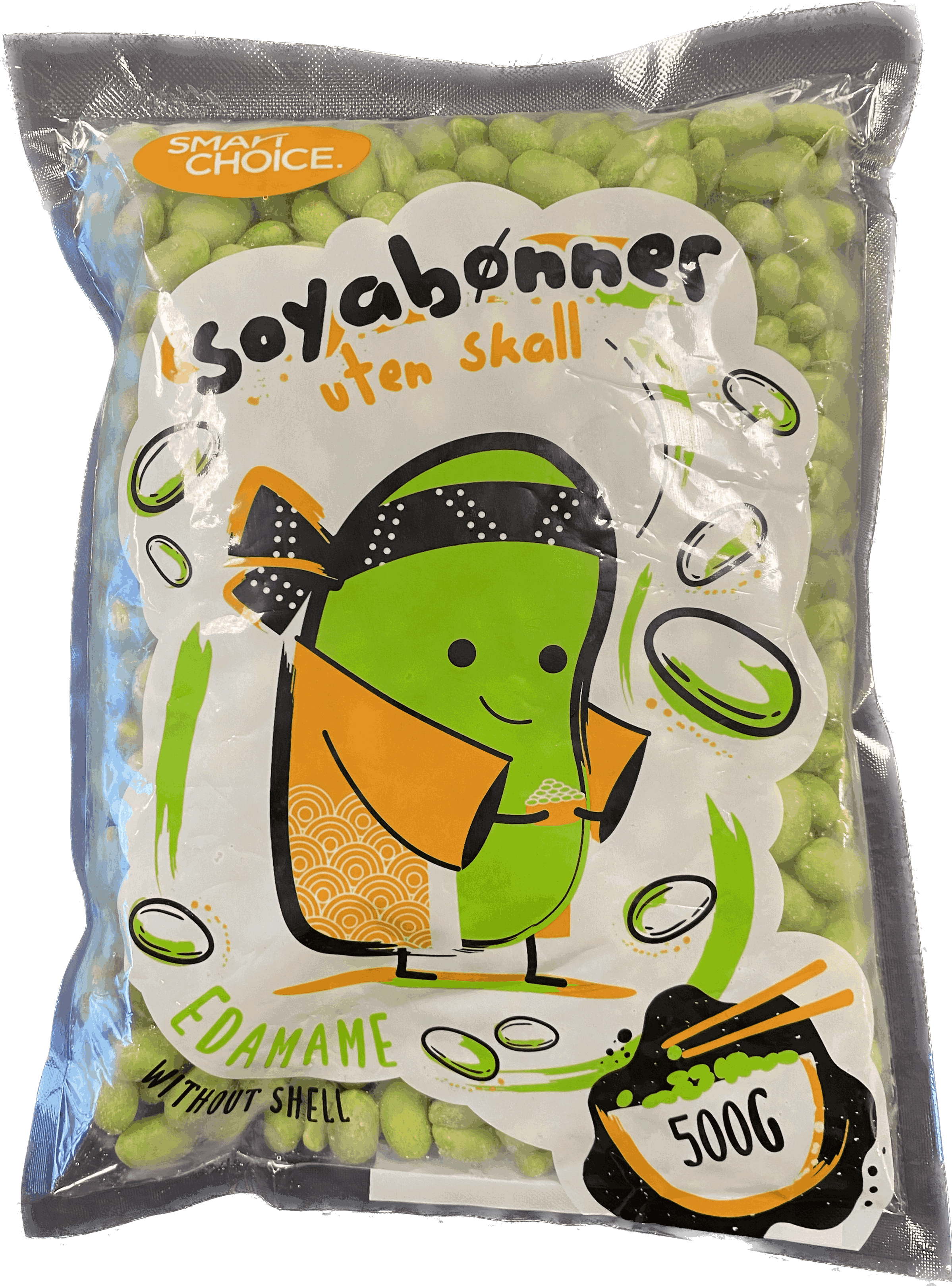 Edamame Soy bean u/skall Smart Choice 500g /20 - Mandarinen Oslo