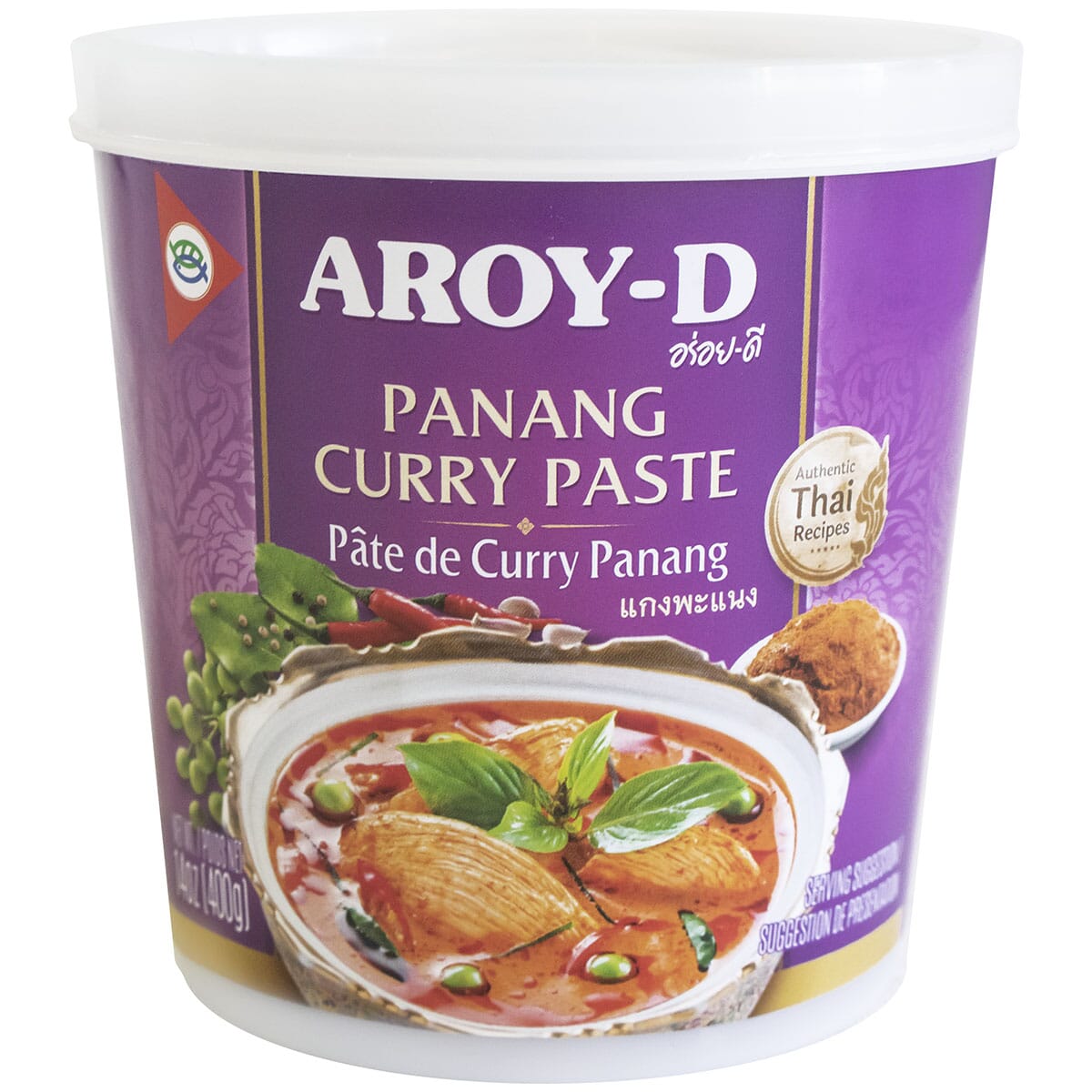 Thai Panang Curry paste, Aroy D, 400g / 12 - Mandarinen Oslo
